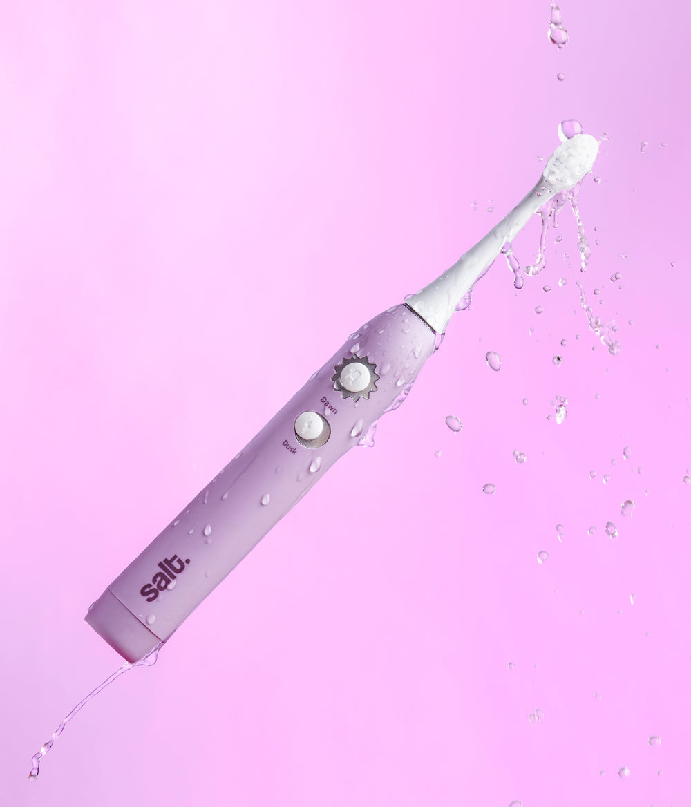 Shop Halo Super Sonic Power Smokey Purple Electronic Toothbrush – Salt ...